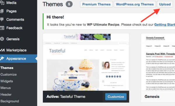 Starting A Blog: Choosing A Theme - Forks 'n' Flip Flops