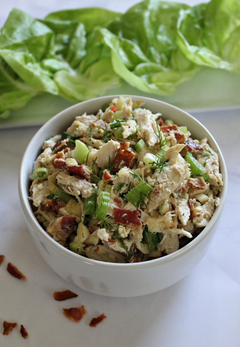 Chicken Salad with Bacon - Forks 'n' Flip Flops