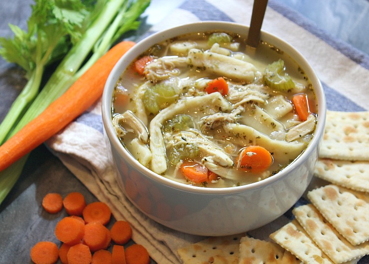Chicken Noodle Soup - Forks 'n' Flip Flops