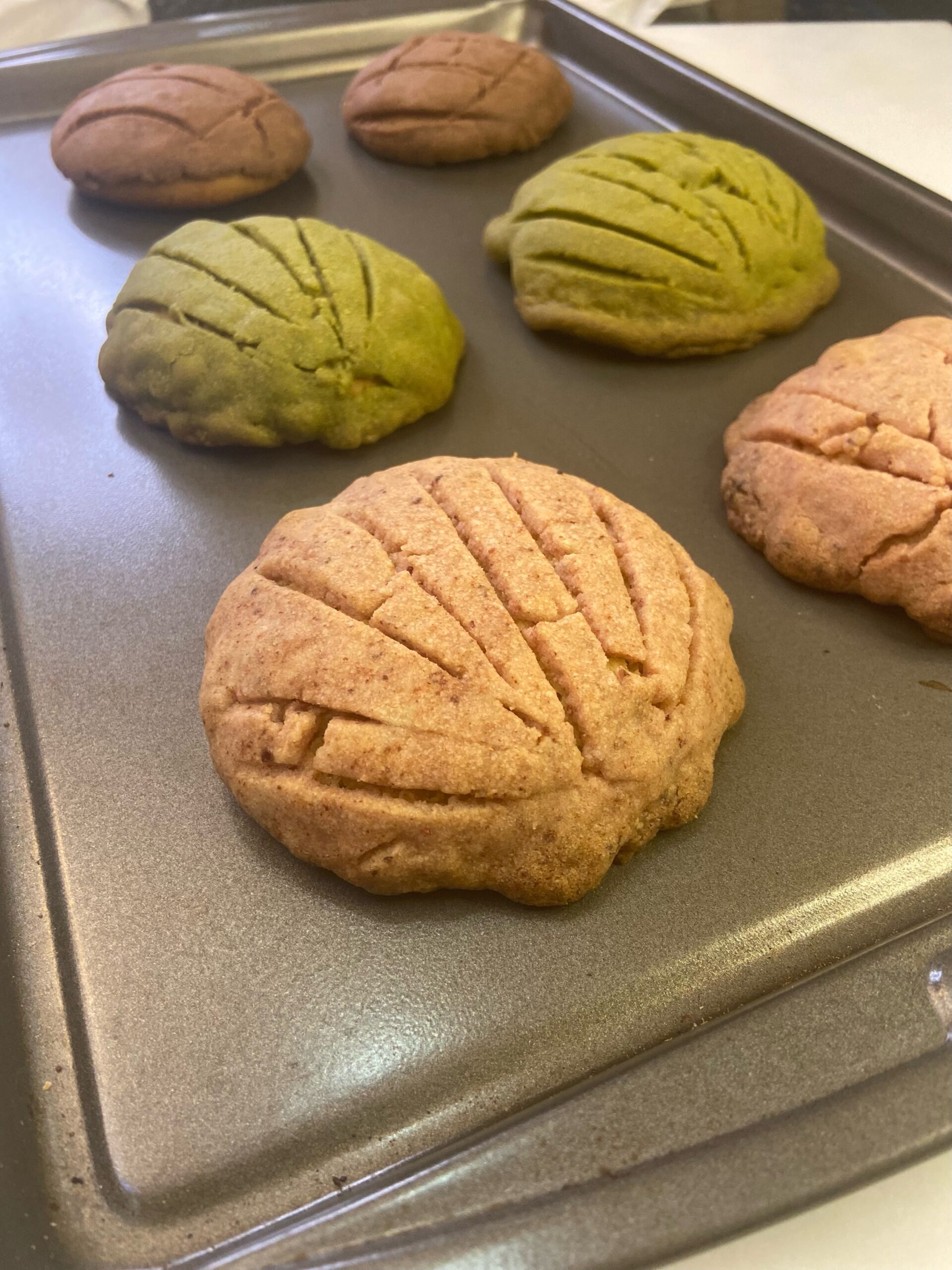 Gluten Free Mexican Conchas - Forks 'n' Flip Flops